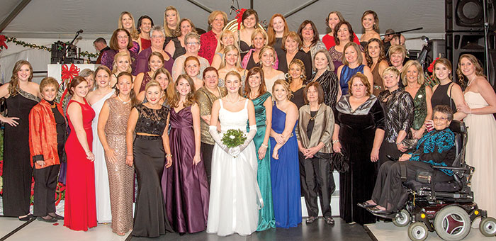 Miss Macy Swift crowned Holly Ball Queen — Rappahannock Record